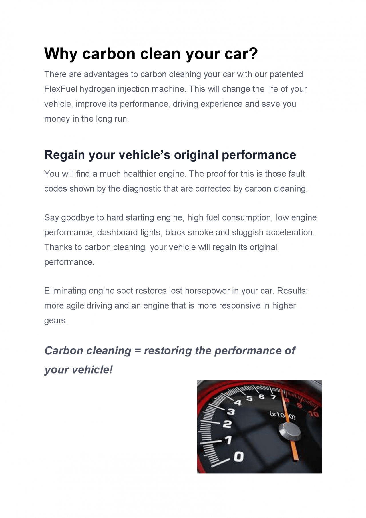 Carbon Tech | Solving your problems